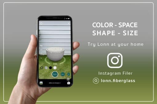 Lonn น้ำล้น น้ำหนักเบา เรียบ เท่ แบบโมเดิร์น ตกแต่งบ้านและสวนอย่างมีสไตล์